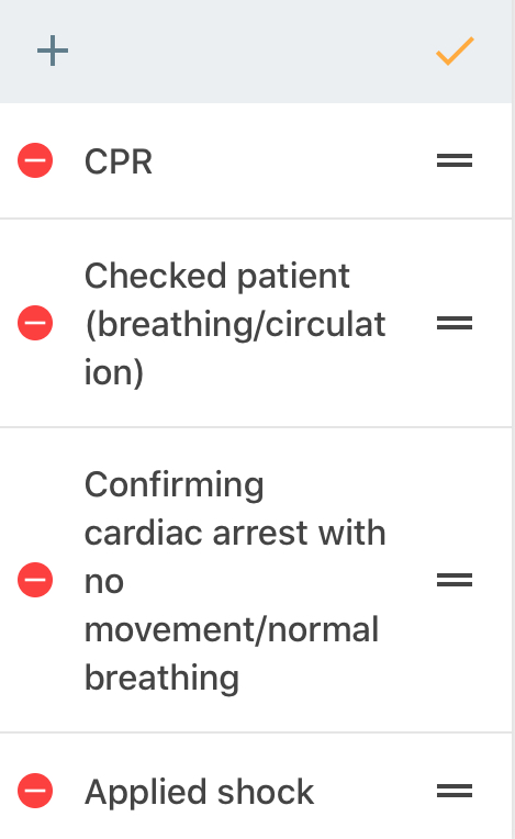 Control - Section 3: Checklist – iSimulate
