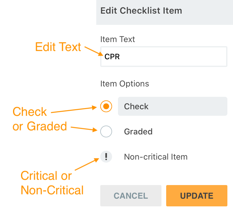Control - Section 3: Checklist – iSimulate